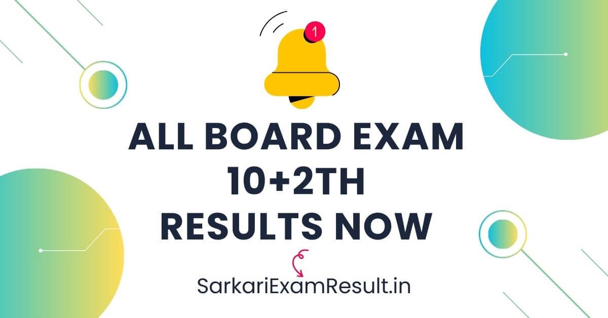 All Board Result 2026 - Check 10th 12th Results Now